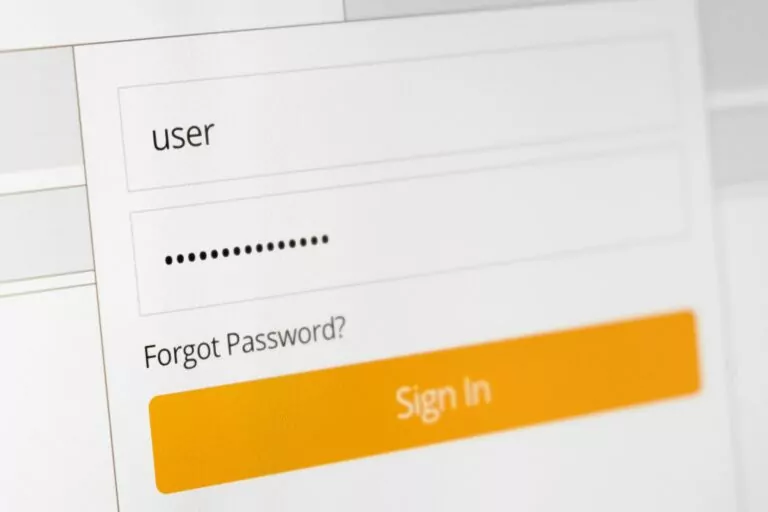 Login and password fields on screen - SOCRadar® Cyber Intelligence Inc.