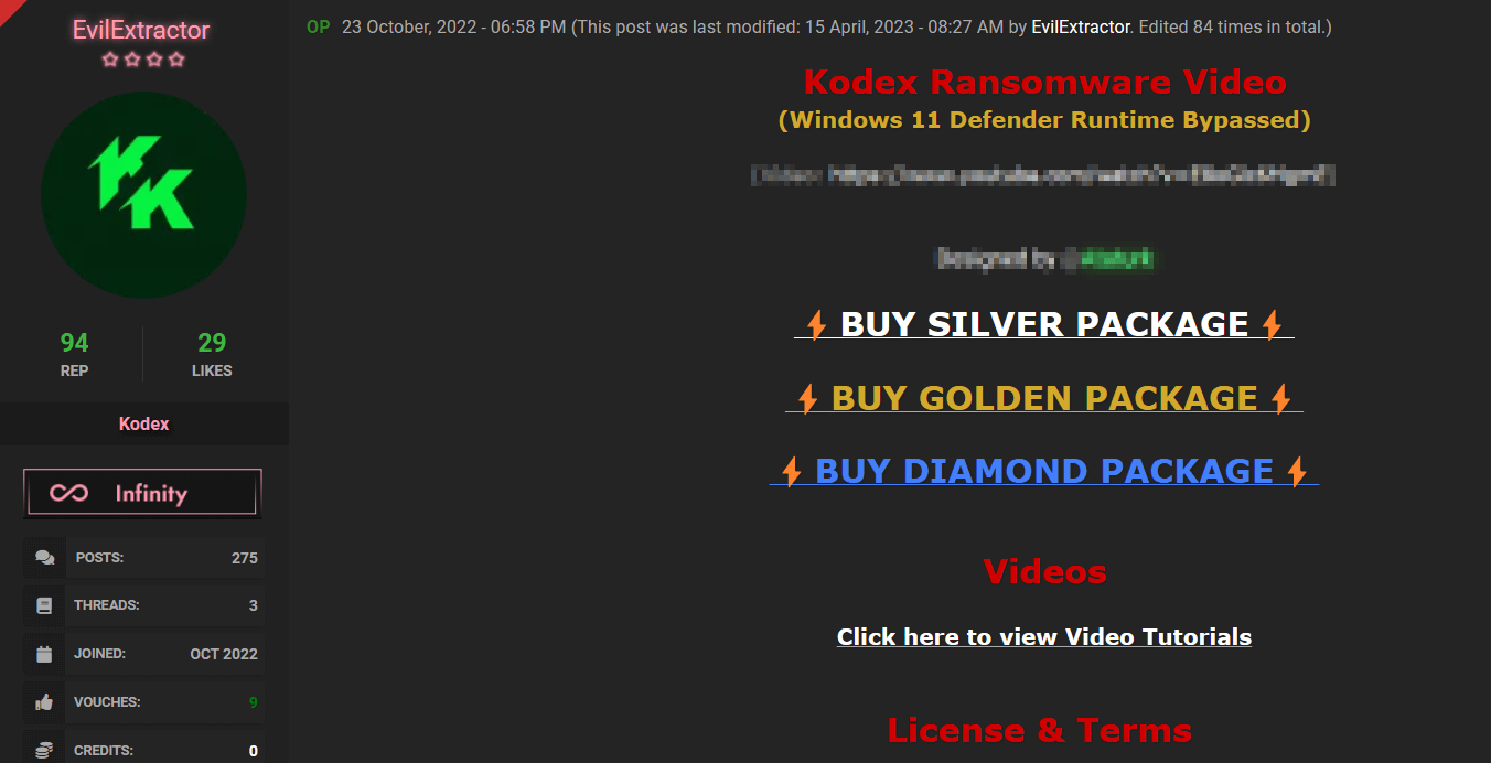 EvilExtractor Stealer Malware Attacks Peaked in March 2023
