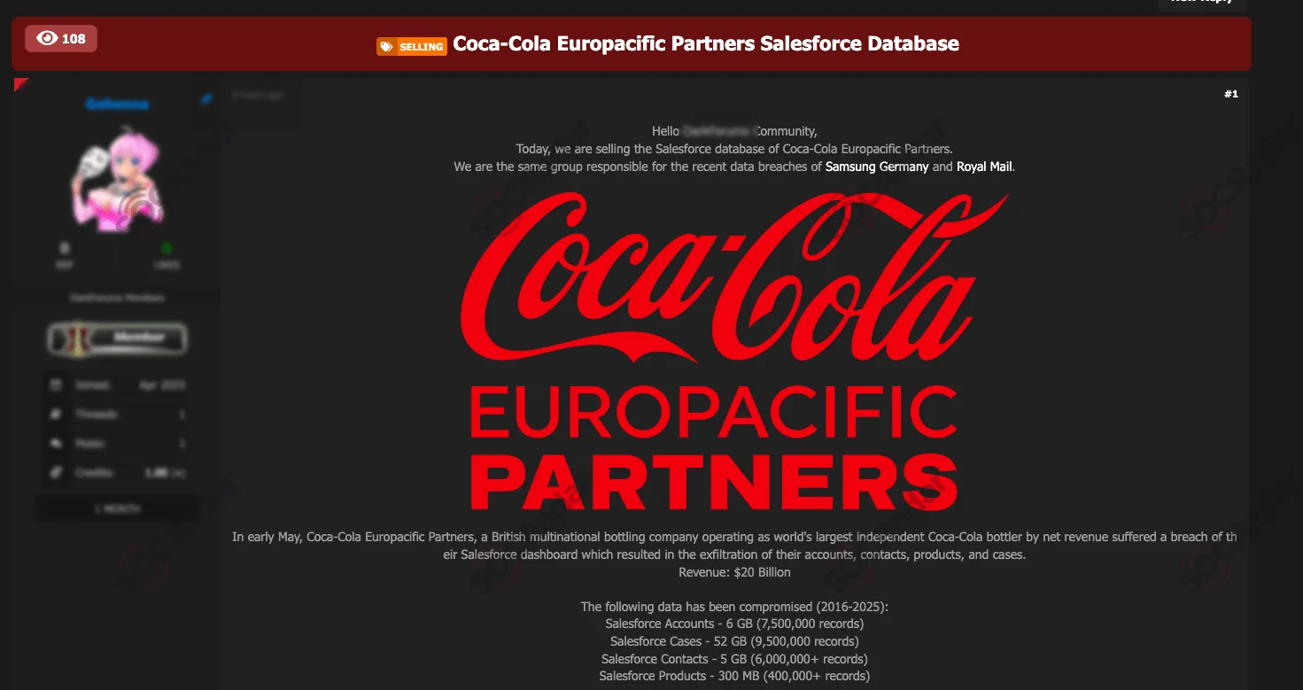 Salesforce-Related Data Breach Affecting Multiple Companies