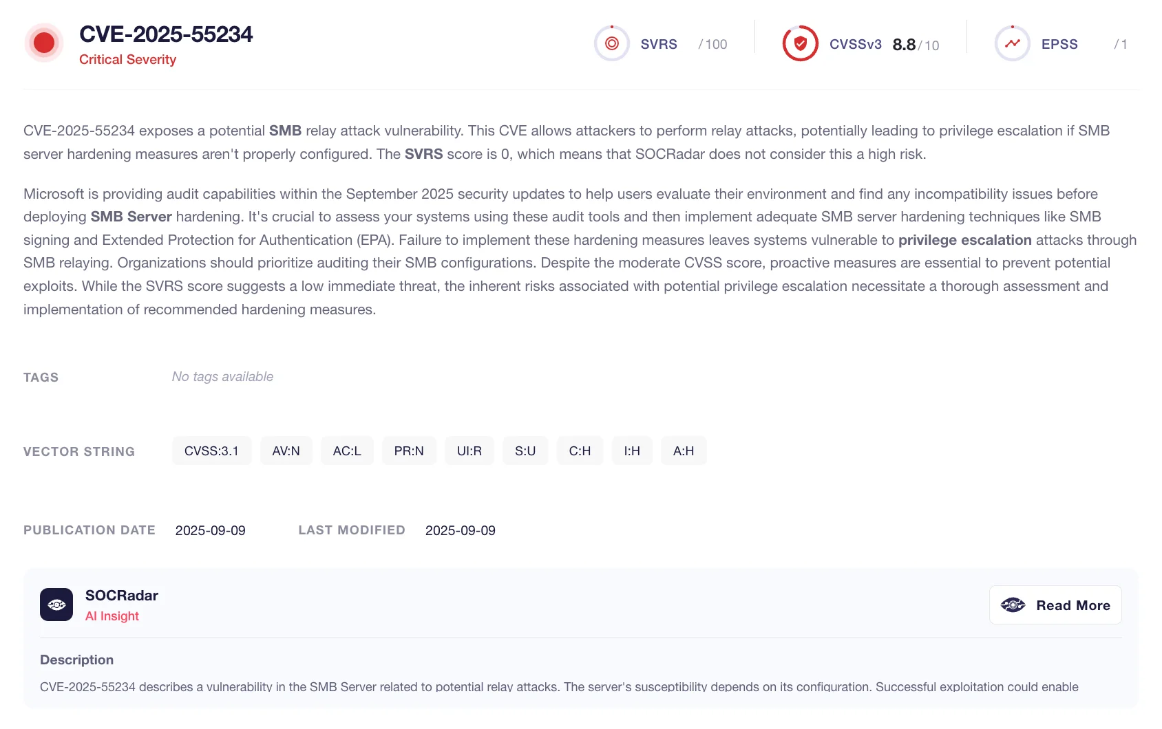September 2025 Patch Tuesday: 2 Zero-Days (CVE-2025-55234 & CVE-2024-21907), 81 Microsoft Flaws ...