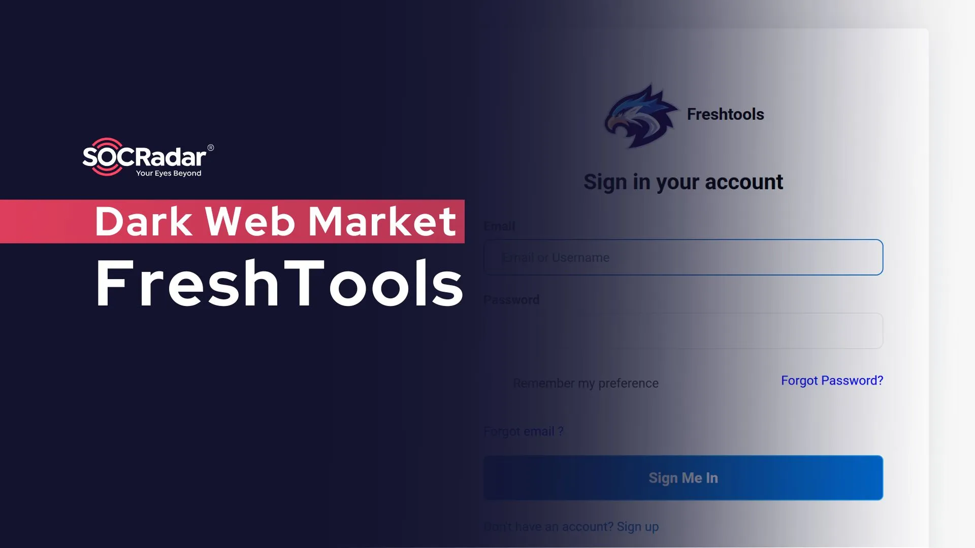 Dark Web Market: FreshTools