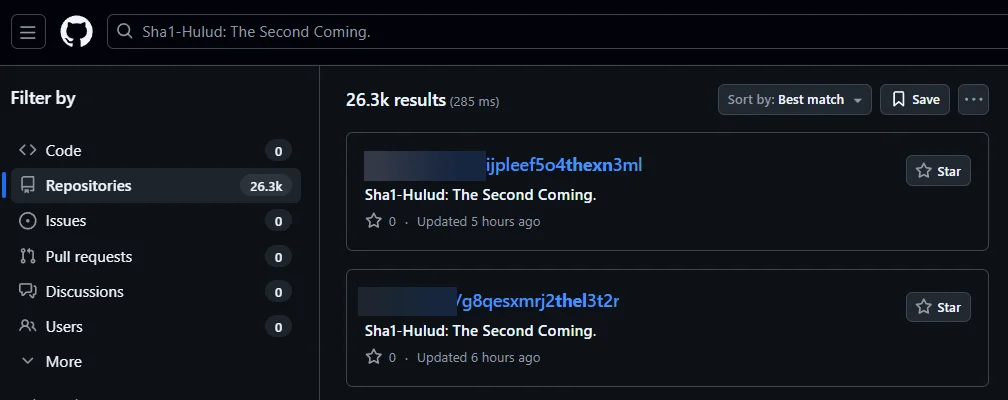 Shai Hulud’s “The Second Coming": New npm Campaign Hits Zapier, ENS, Postman