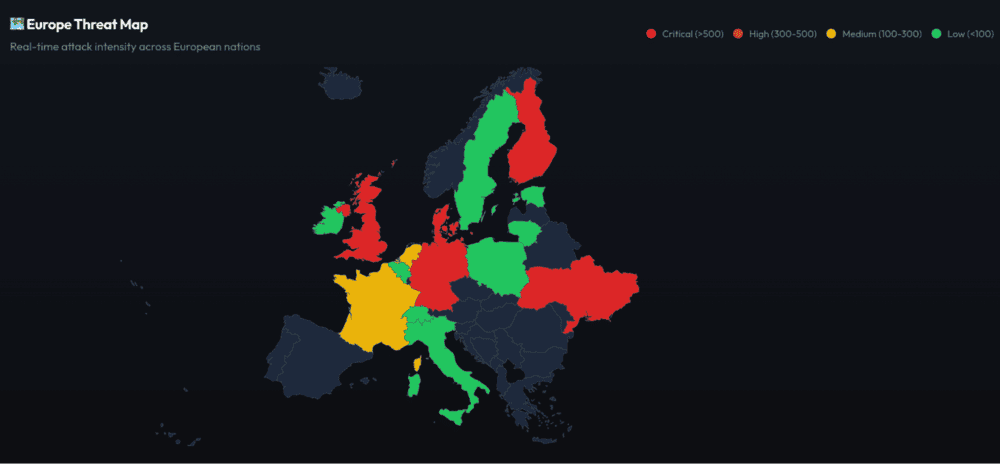Introducing Real-Time DDoS Threat Intelligence for Europe